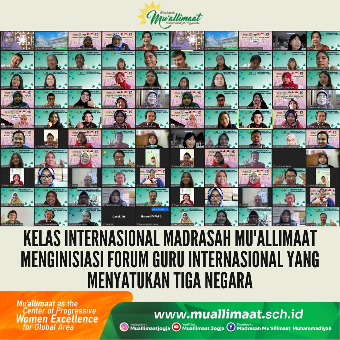 KELAS INTERNASIONAL MADRASAH MU’ALLIMAAT MENGINISIASI FORUM GURU ...