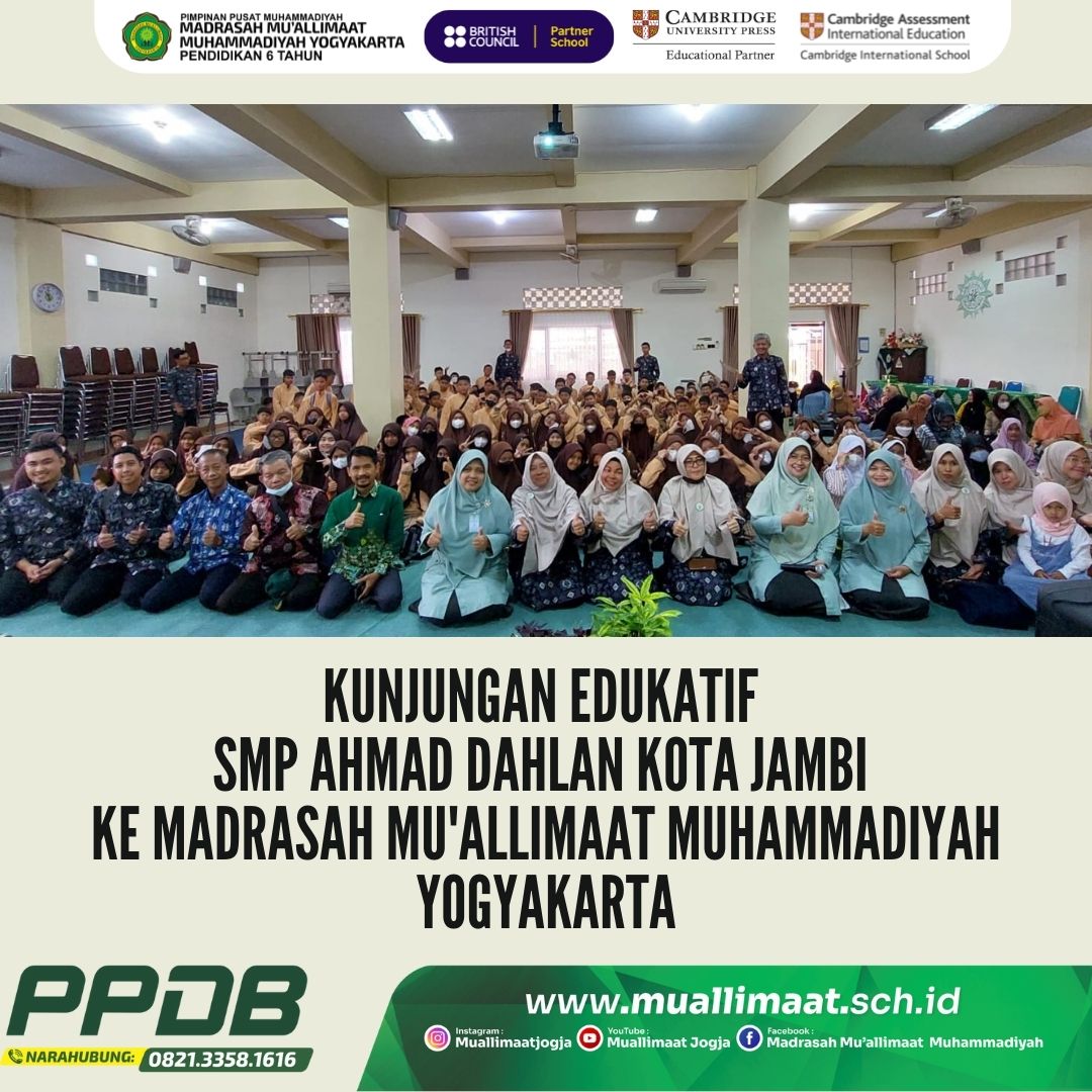 RAJUT PERSAHABATAN MELALUI BUDAYA | Madrasah Muallimaat Muhammadiyah ...