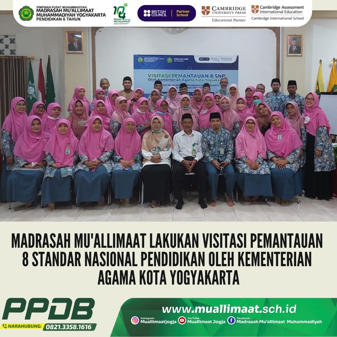 MADRASAH MU’ALLIMAAT LAKUKAN VISITASI PEMANTAUAN 8 STANDAR NASIONAL ...