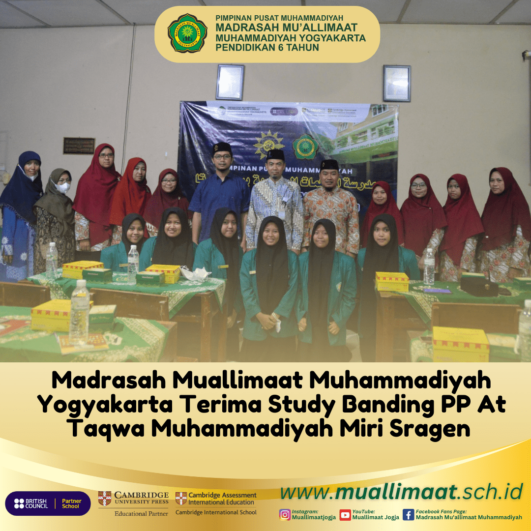 MADRASAH MU’ALLIMAAT MUHAMMADIYAH YOGYAKARTA TERIMA KUNJUNGAN STUDY ...