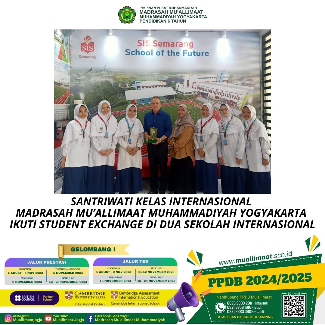 SANTRIWATI KELAS INTERNASIONAL MADRASAH MU’ALLIMAAT MUHAMMADIYAH ...