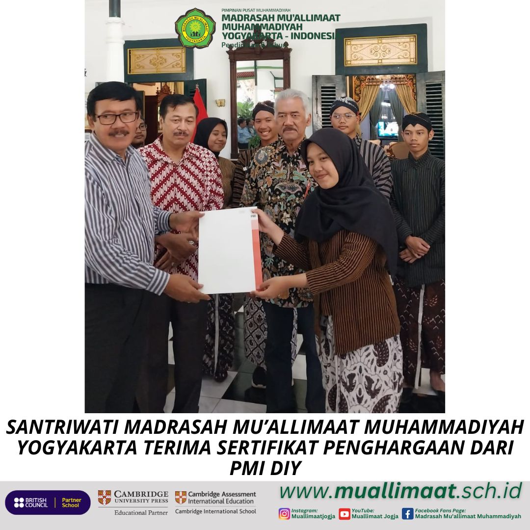 SANTRIWATI MADRASAH MU’ALLIMAAT MUHAMMADIYAH YOGYAKARTA TERIMA ...