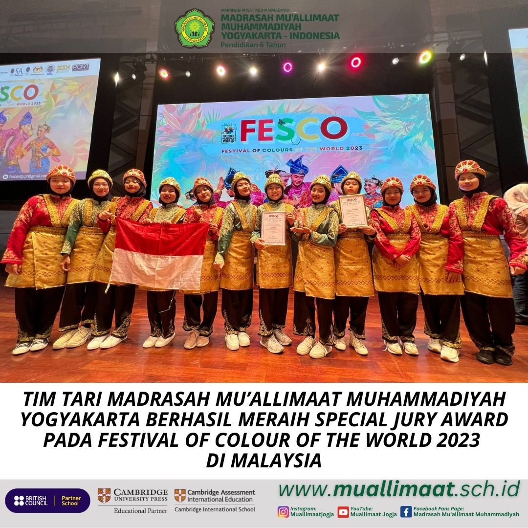 TIM TARI MADRASAH MU’ALLIMAAT MUHAMMADIYAH YOGYAKARTA BERHASIL MERAIH ...