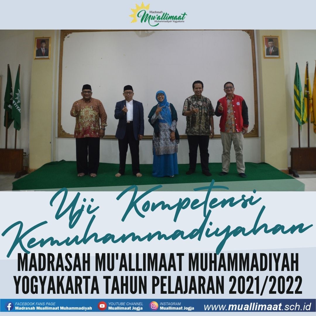 Uji Kompetensi Kemuhammadiyahan Madrasah Mu’allimaat Muhammadiyah ...