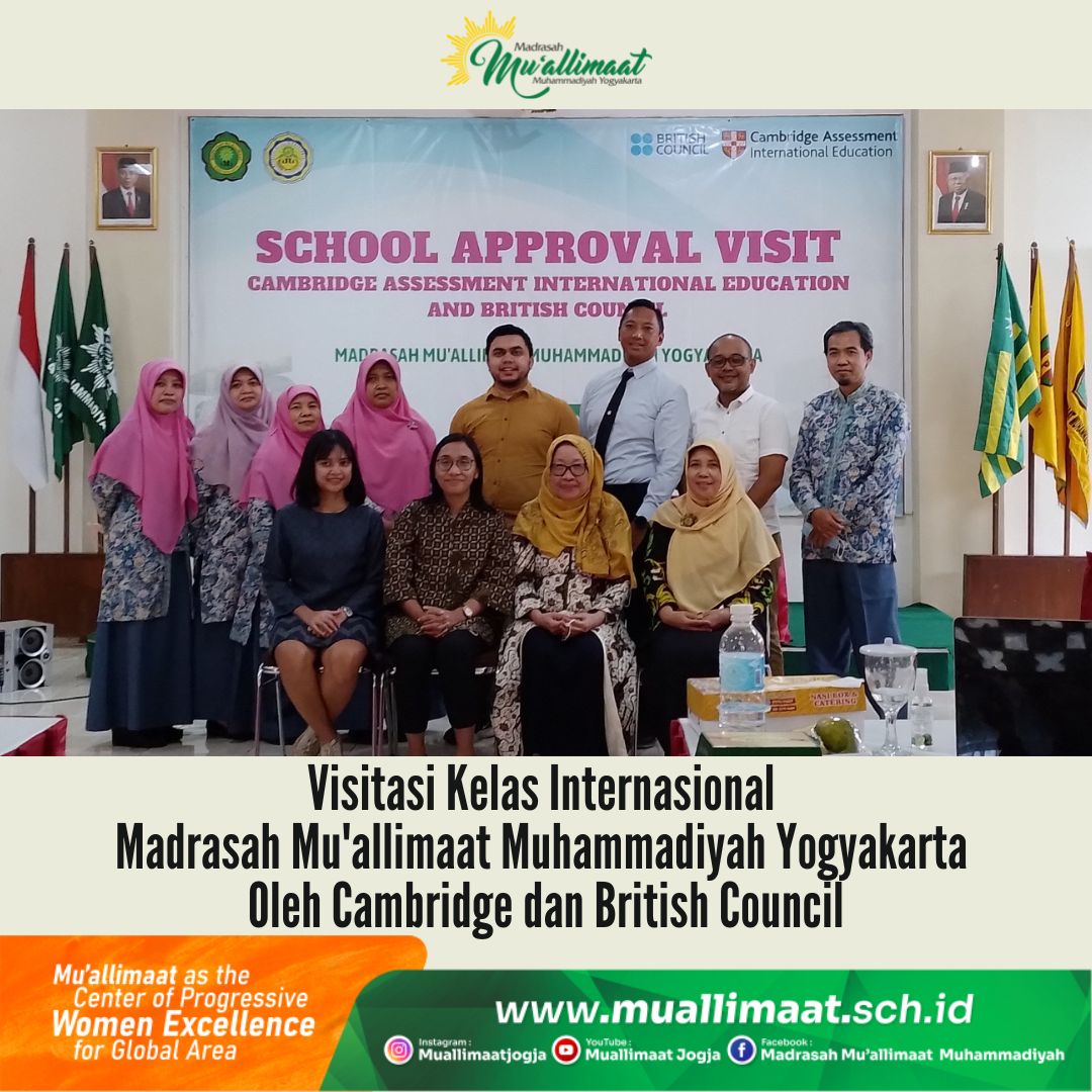 VISITASI KELAS INTERNASIONAL MADRASAH MU’ALLIMAAT MUHAMMADIYAH ...